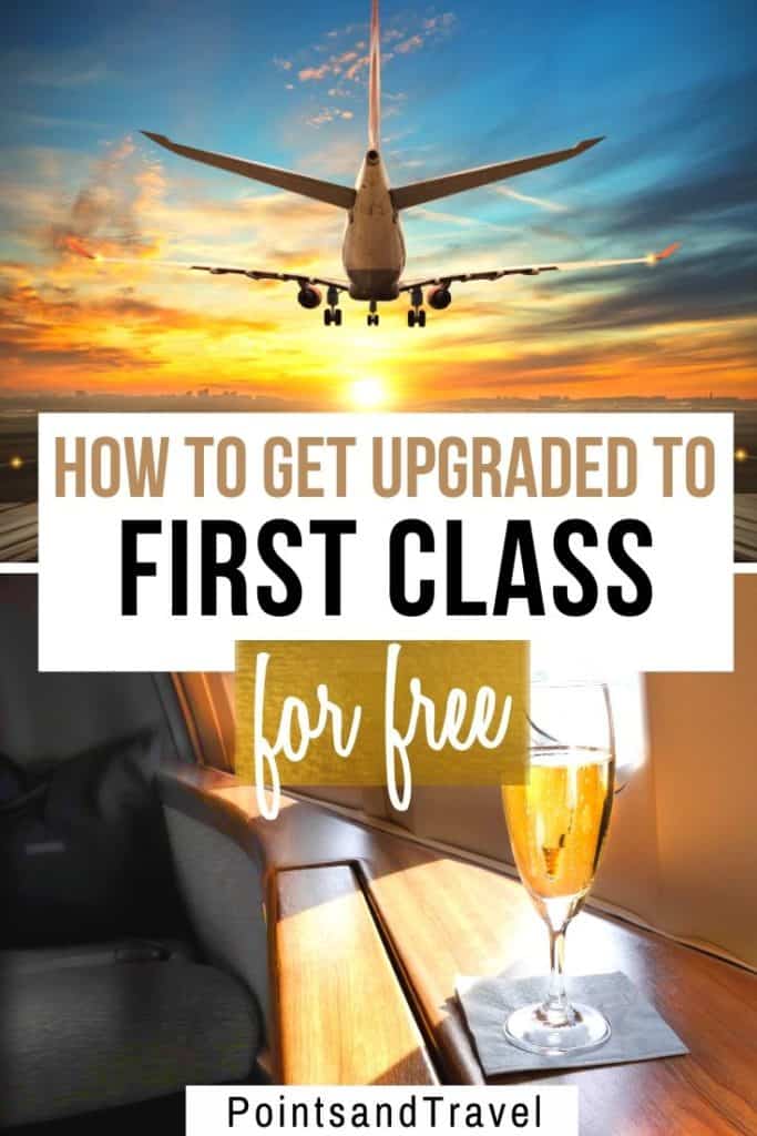 First and Business Class Upgrades for free