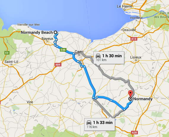 Remembering Normandy Beach | PointsandTravel.com