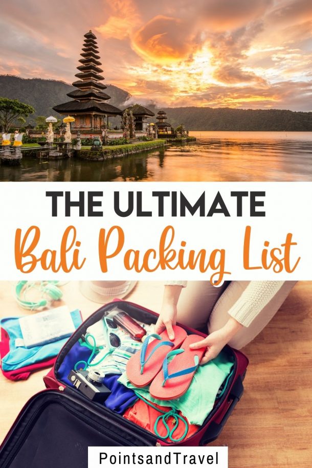 Bali Packing List 101